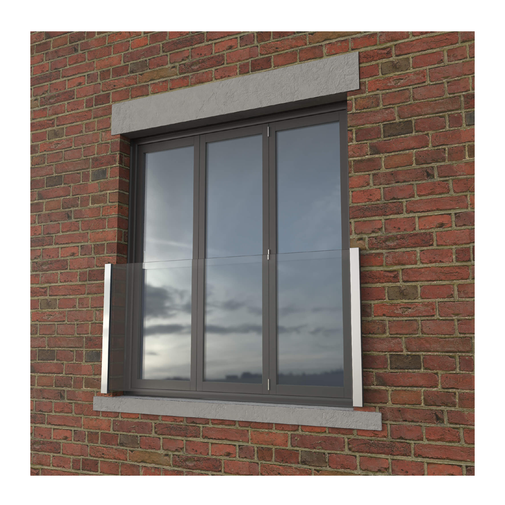 Aria Glass Juliet Balcony System - ironoctopus.co.uk